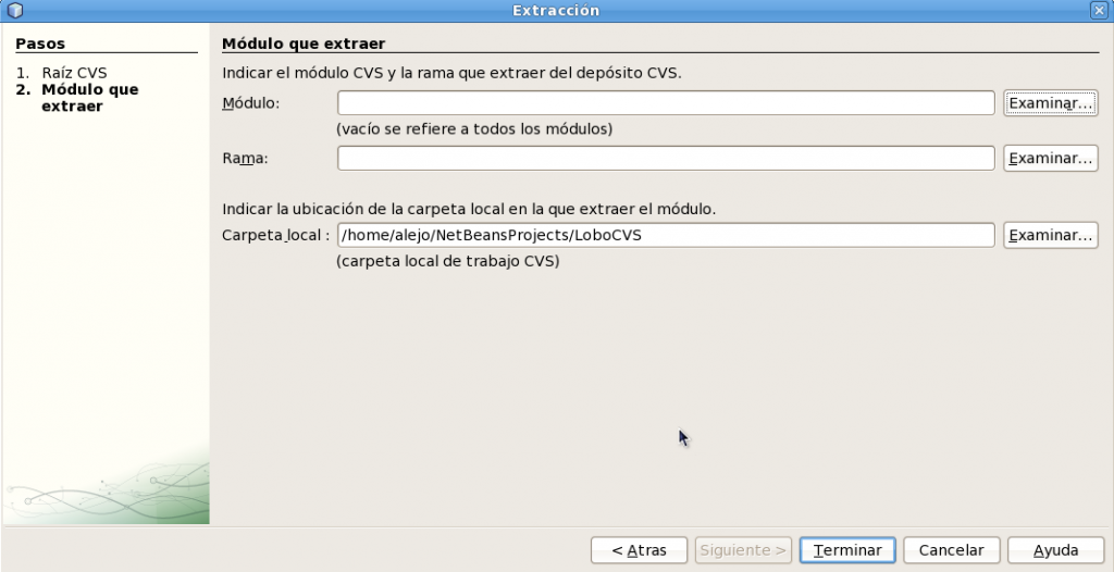 Lobo Java Browser con Netbeans – null pointer exception