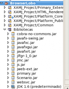 Lobo Java Browser con Netbeans – null pointer exception