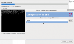 sLiM – Simple Login Manager en Debian 7 – null pointer exception
